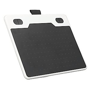 Graphics Drawing Tablet - 8192 Levels Pressure Sensitivity Drawing Tablet, Digital Art Tablets with 4 Customizable Keys for Desktop, Laptop, Mobile Phone, 5080LPI Touch Resolution(White)