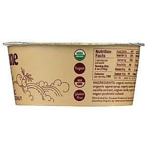 Cocojune Organic Vanilla & Chamomile, Beige, 4 Ounce (Pack of 1)