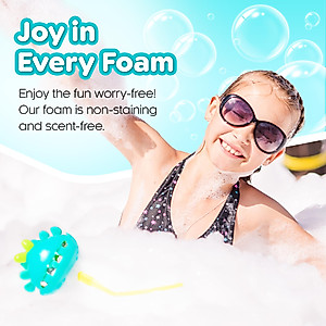 Foamdaddy Professional 5 Gallon Concentrated Foam Solution - Hypoallergenic, Perfect for Foam Parties - Makes 400 Gallons of Foam - 10 Rounds of Ultimate Fun Experince with our Party Solution