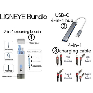 ASUS - Vivobook Laptop, 14" FHD Display, Intel 10th Gen i3-1005g1 Processor, X413JA- 211.VBWB, 4GB RAM, 128GB SSD, Windows 11 Home, Fast Charge, Webcam, Bluetooth, Wi-Fi, White, LIONEYE Bundle