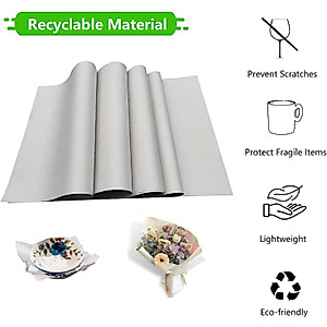 Newsprint Packing Paper Sheets for Moving, Shipping, Box Filler, Wrapping and Protecting Fragile Items 1.3 Lbs (50 Sheets, 26” x 15”)