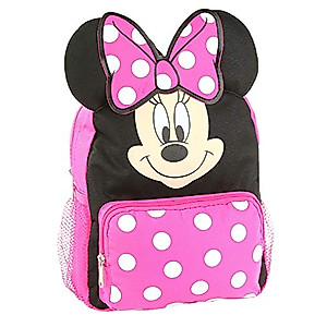 Minnie Mouse Big Face Little Girl 10" Backpack