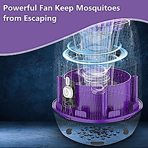 Bug Zapper Indoor Electric, Mosquito Zapper Repellent with UV Light Attractant, Fly Zapper, Mosquito Killer Outdoor, Insect Fly Trap for Home Bedroom Backyard Patio