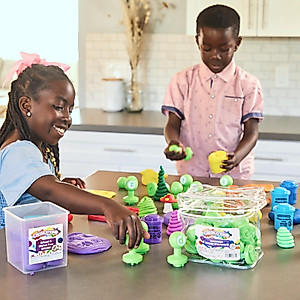 Colorations Easy Grip, Arts & Crafts, Shapes and Numbers Dough Stampers Set of 26 (Item # DOUGHSN)