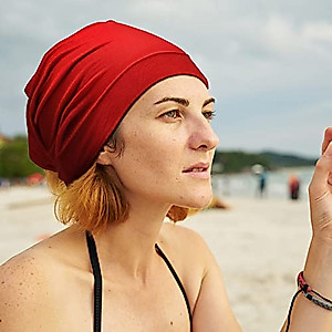 9 Pieces Women's Under Scarf Muslin Hijab Cap Solid Color Hijab Cap Dreadlock Cap Unisex Dreadlock Hair Wrap Muslimah Hijab Tube Cap