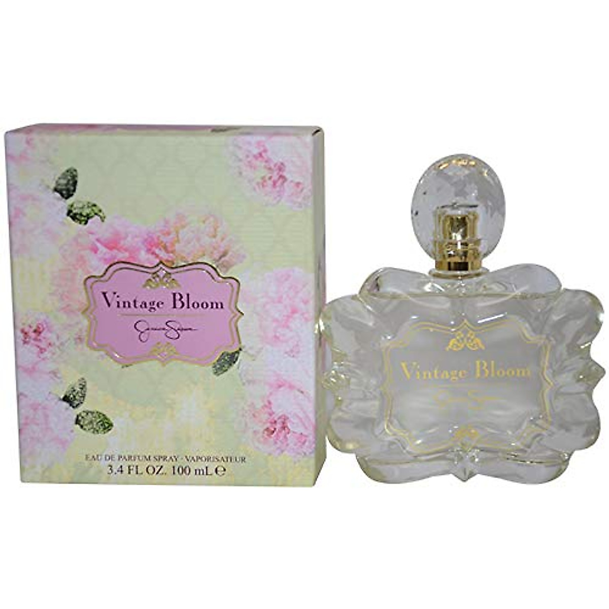 Jessica Simpson Vintage Bloom Women Eau De Parfum Spray, clear , 3.4 Ounce