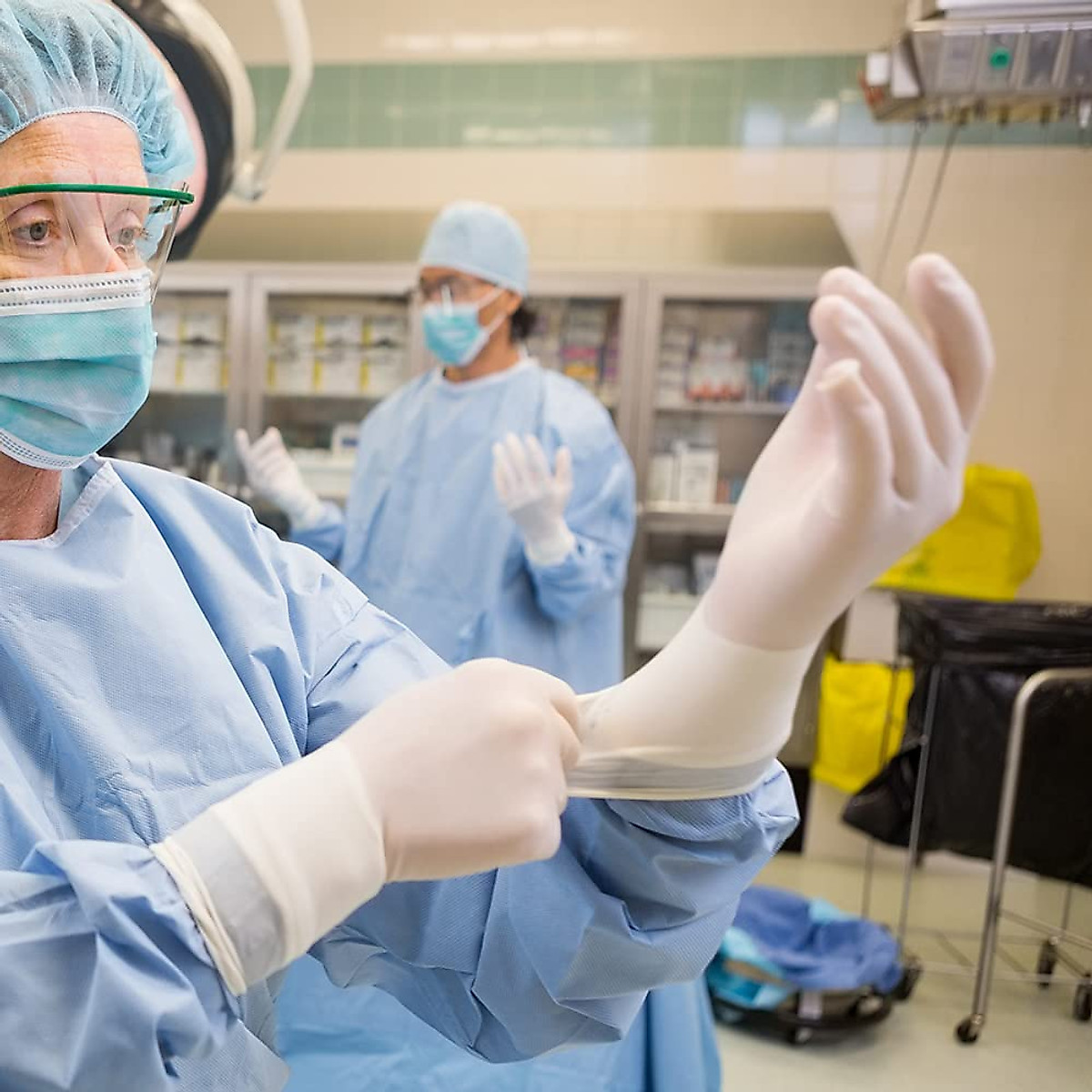 TRONEX 3010-Latex Exam Glove, Powder-Free, Smooth Finish (1000, Medium)