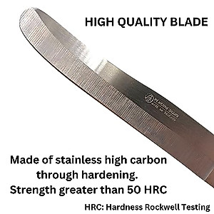 Rounded Tip Knife/Safety Blunt Knives/Cutlery for Cutting Slicing Fruit and Vegetable / 4.5 inches Smooth Sharp blade/Slice and Cut Kitchen Tools (Rounded Tip Penquin Brand)