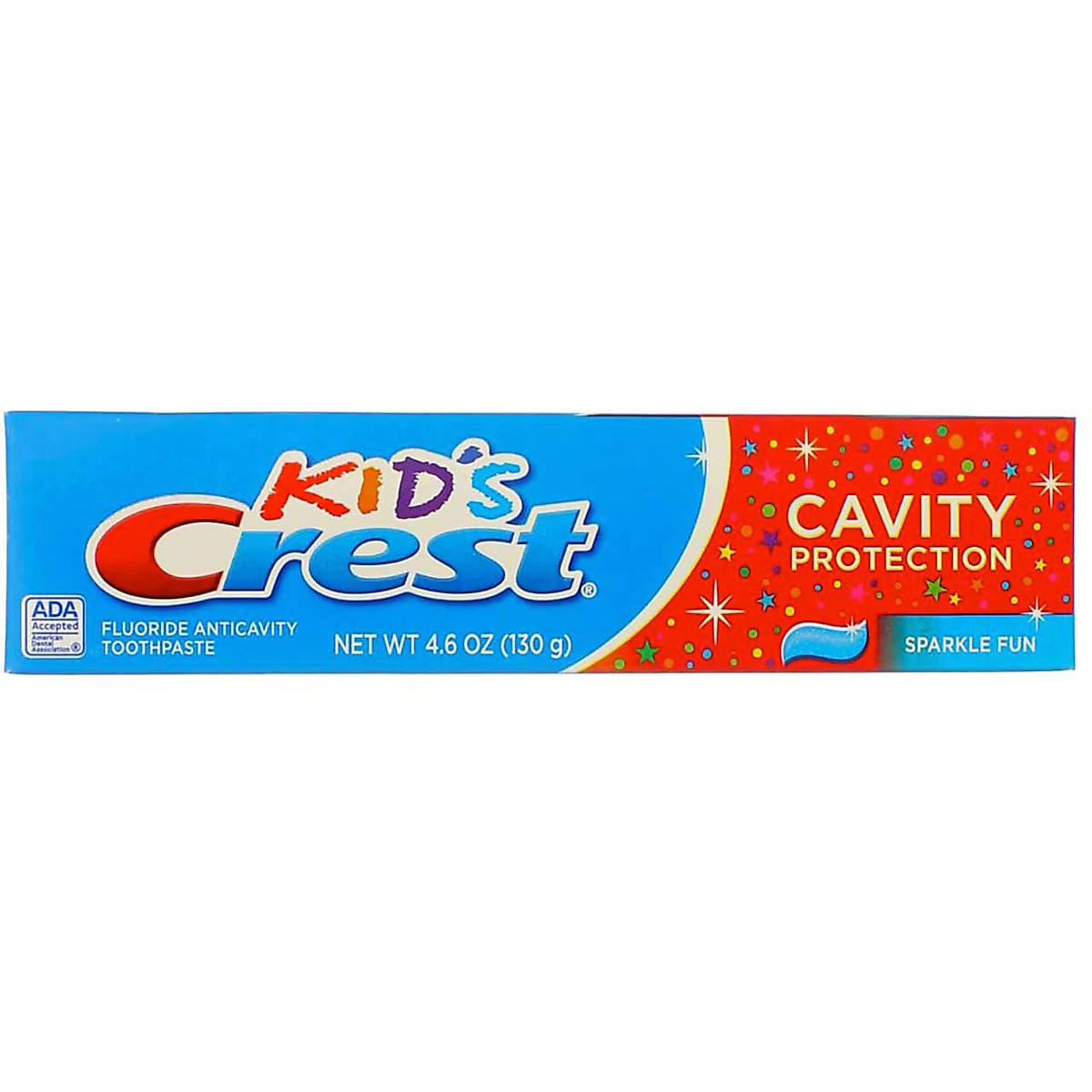 Crest Kids Tube Size 4.6z Crest Kids Sparkle Fun Cavity Protection Toothpaste (Pack of 3)
