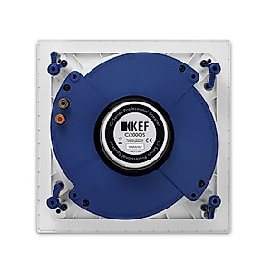 KEF CI200QS Square In-Wall/In-Ceiling Architectural Loudspeaker (Single)