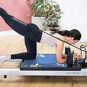 Pilates Reformer MatPilates Reformer Machine TowelExercise MatFitness Gym MatMini Travel Yoga Mat Black Rubber BackingLight WeightNon SlipPortable Mat With A Carry BagPilates Socks Optional