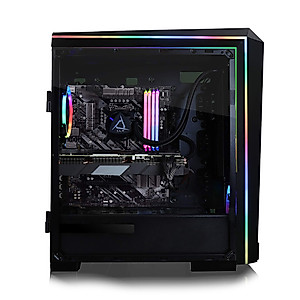 CLX Set Gaming Desktop w/Intel Core i9 10900KF Processor, 64GB DDR4 Memory, GeForce RTX 3090 Graphics, 1 TB SSD, 6 TB HDD, WiFi, Windows 11 Home 64-bit,Black
