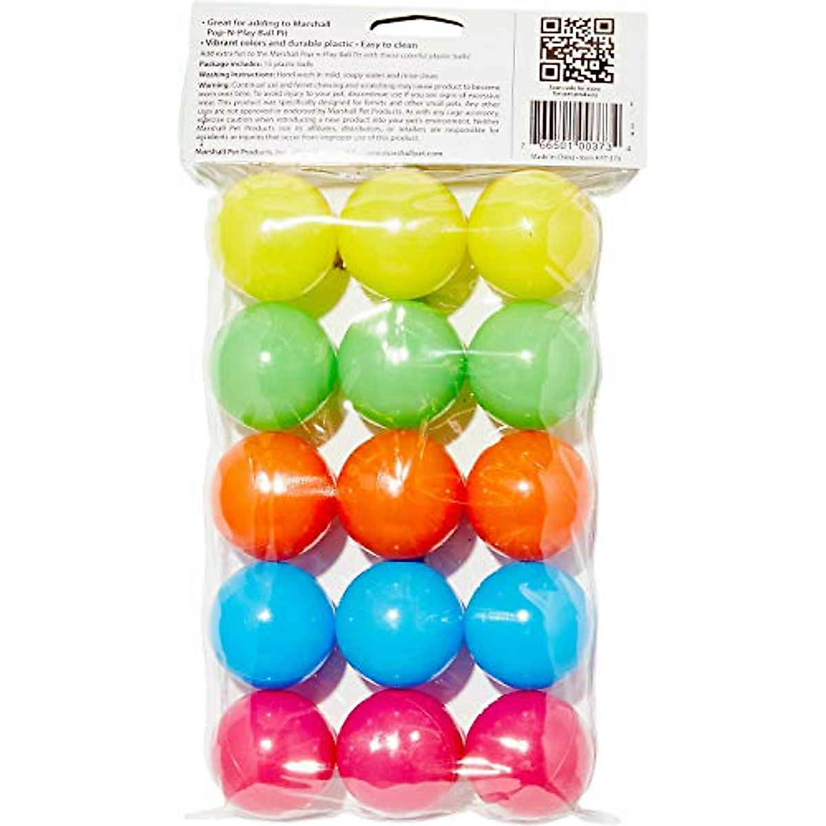 Marshall Pet Products Pop-N-Play Ball Pack - PACK OF 2