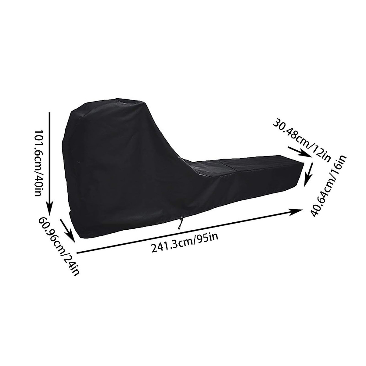 NIRWA Rowing Machine Cover | Oxford Fitness Equipment Protective Covers Waterproof | Tear and UV Resistant Rowing Machine Cover Protects from Dust Debris and Splashing Water