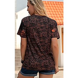 Halloween T Shirt Women Sanderson Sisters Bed and Breakfast Graphic Letter Print O Neck T-Shirt Witch Hocus Pocus Tees Top Museum Casual Short Sleeve