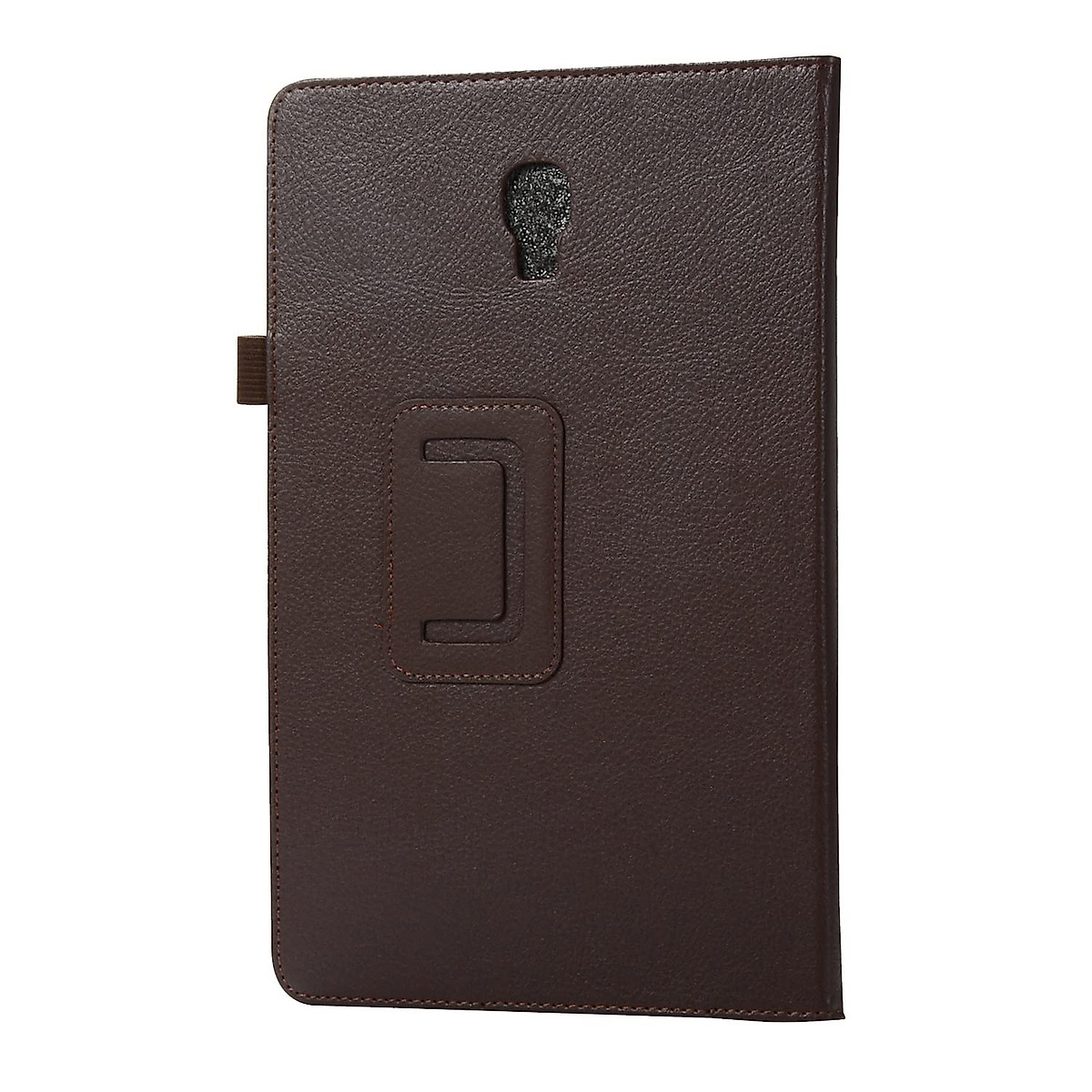 Tablet PC Case Texture Leather Tablet Case Compatible with Samsung Galaxy Tab A 10.5 2018 SM-T590 Slim Folding Stand Folio Protector Shockproof Back Cover with Holder Tablet Home (Color : Brown)