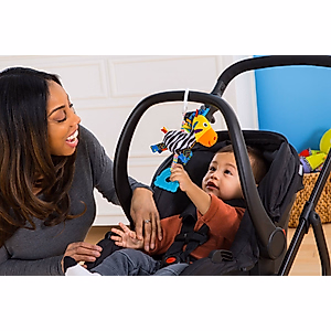 LAMAZE Zero The Zebra On-The-Go Baby Toy, Multi