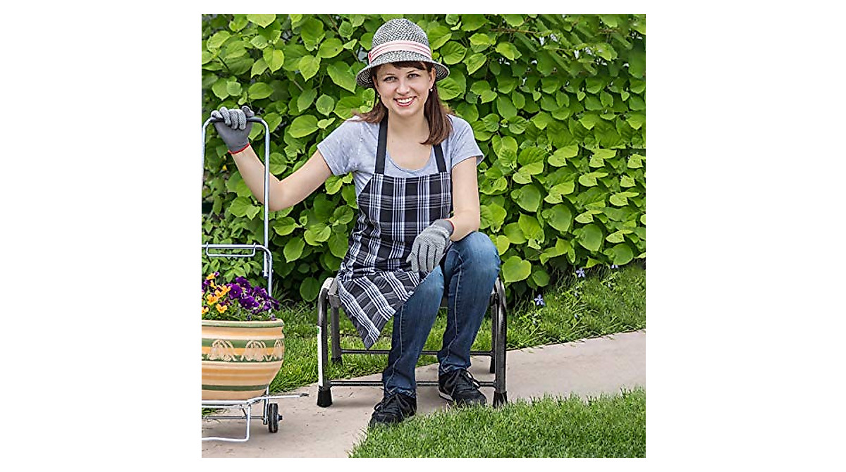 Giantex Heavy Duty Step Stool with Handle for Seniors & Home Use
