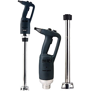 Li Bai 20 in Heavy Duty Big Stix Immersion Blender Handheld Kitchen, Hand Blenders for Kitchen, Commercial Mixer Electric, 500W Removable Shaft 2500rpm to 15000rpm, Emulsifier Blender Handheld