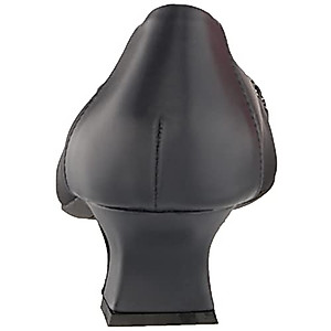 Easy Street Women's Orbit Pump, Navy Suede, 8 X-Wide