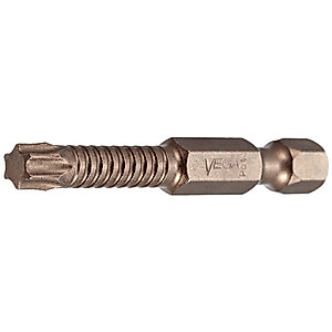 VEGA T27 TORX Impact Driver Bits. Impactech Professional Grade Impact Grade T-27 TORX 2" Bits. (Pack of 5) P150T27A-5
