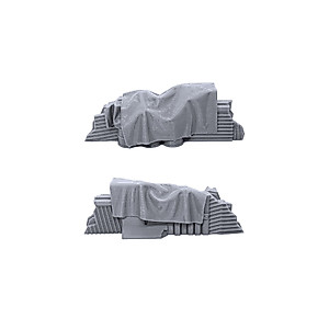 EnderToys Shanty Obstacles by Terrain4Print, 3D Printed Tabletop RPG Scenery and Wargame Terrain for 28mm Miniatures