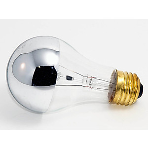 Bulbrite 60A19HM 712160 Light Bulb, 1 Count (Pack of 1), Chrome