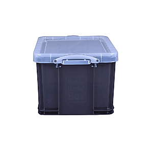 Really Useful Box 35 Litre Transparent Smoke