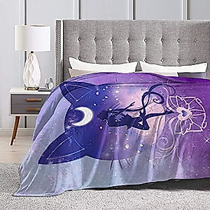 Throw Blanket Fleece Plush Flannel Soft Warm for Couch Bed Sofa Living Room 60"x50"