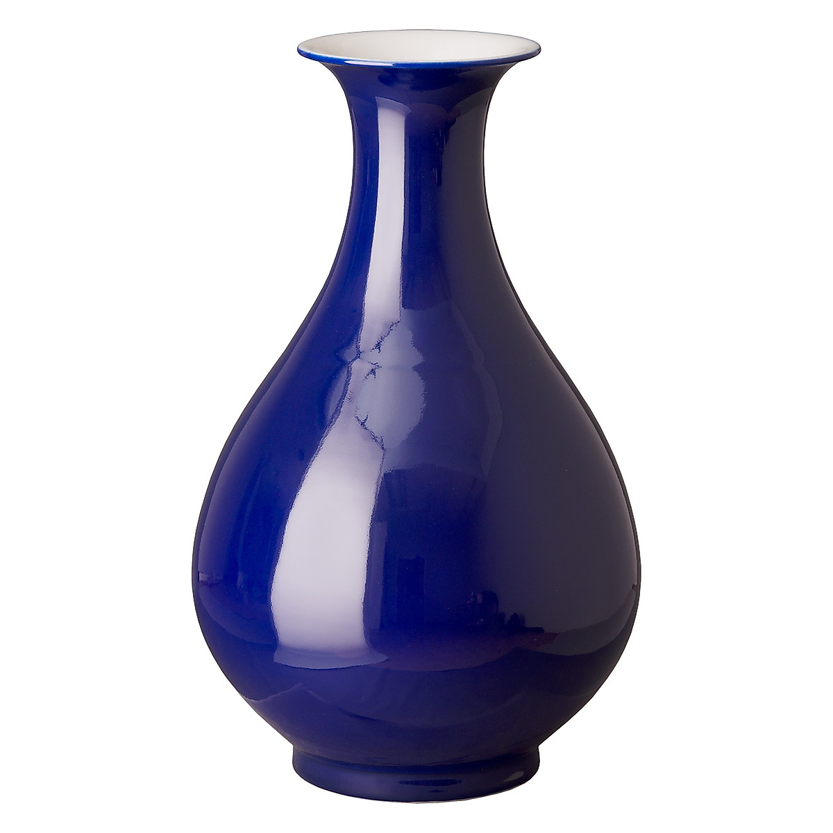 Emissary Emperor Blue PE PA VASE, 19" H