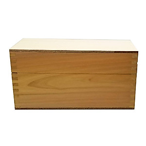Large Wooden Storage Box Holds 6+ Gold Test Acids 10k 14k 18k 925 Platinum and Stone