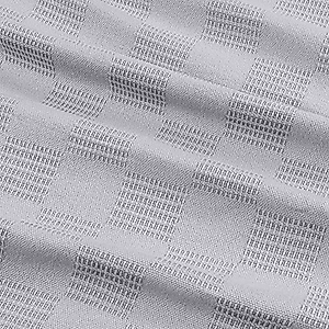 Utopia Bedding 100% Cotton Blanket (Throw Size - 60x50 Inches) 350GSM Lightweight Thermal Blanket, Soft Breathable Blanket for All Seasons (Cool Grey)