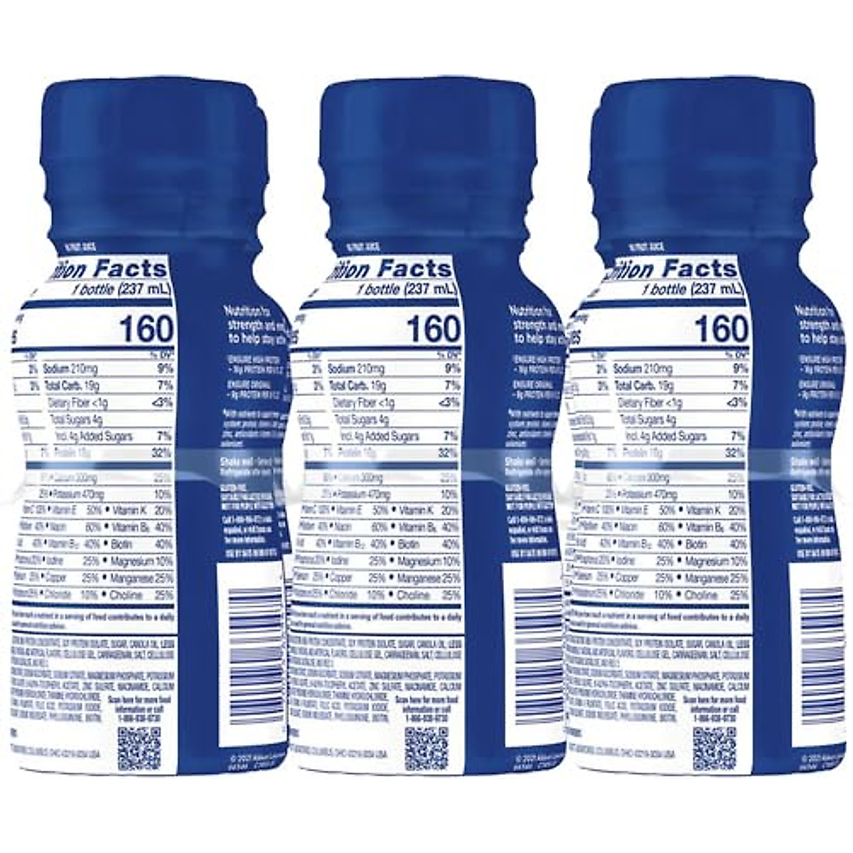 Ensure High Protein Nutrition Shake, Strawberry, 6 Count