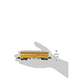 Bachmann Hobby Train Passenger Car, Prototypical Yellow