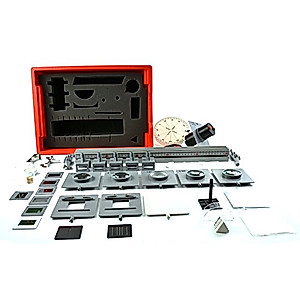 Eisco Labs Complete Optical Bench and Attachment Set, with 20 Lab Activities