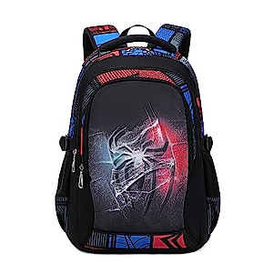 Lmwzh Backpack For Boys Elementary School Bags Kids Bookbag Waterproof Lightweight Durable Black （2023 Model）