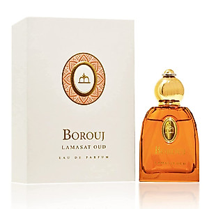 Dumont BOROUJ LAMASAT OUD - 85ml Travel Size - Arabic Inspired Unisex Perfume for Men & Women - Musky, Woody & Oriental Fragrance - Long Lasting Cologne Mist & Body Spray - for Him & Her