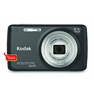 Kodak EasyShare Touch M577 14 MP Digital Camera with 5x Optical Zoom and 3-Inch LCD Touchscreen - Black