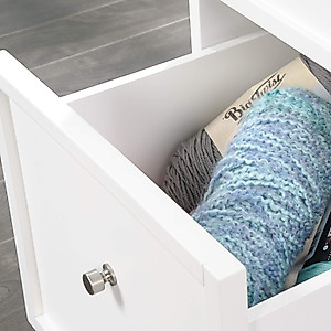 Sauder Pro Series Craft Tower/Pantry cabinets, L: 17.91" x W: 20.08" x H: 57.80", White finish