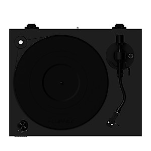 Fluance RT83 Reference High Fidelity Vinyl Turntable Record Player with Ortofon 2M Red Cartridge, Speed Control Motor, High Mass MDF Wood Plinth, Vibration Isolation Feet - Piano Black