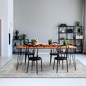 LUXE WEAVERS Pastel Floral Pattern Multi 8x10 Area Rug