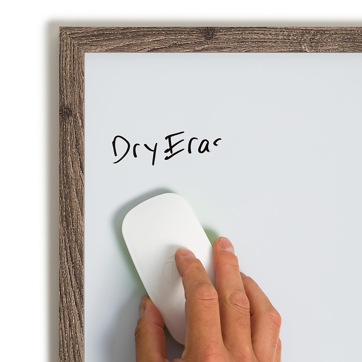 U Brands Magnetic Dry Erase Board Eraser, Felt Bottom Surface, 4.5 x 2.25 x 1 Inches - 581U04-16
