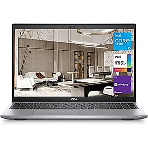 Dell Latitude 5520 Business Laptop, 15.6" FHD Display, Intel Core i5-1135G7 vPRO, 16GB RAM, 512GB SSD, IR Camera, HDMI, Backlit Keyboard, Wi-Fi 6, RJ-45, Thunderbolt 4, Windows 11 Pro