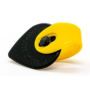 Fred Kelly Picks D5J-XH-3 Delrin Bumblebee Jazz Extra Heavy Guitar Pick (Pack of 3)