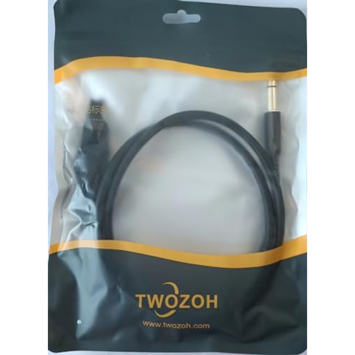 Twozoh XLR Female to 1/4 Inch (6.35mm) TRS Cable, Quarter Inch Jack Balanced to XLR Microphone Cable 3.3FT (Profesional/HiFi)