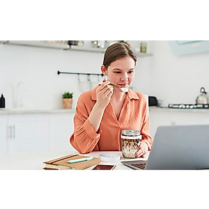 Homevio Overnight Oatmeal & Yogurt Containers Set