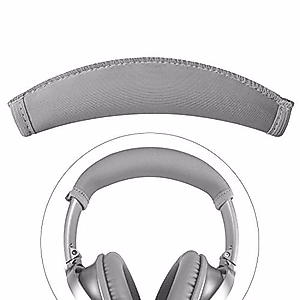 Linkidea Headband Protector, Compatible with Bose QuietComfort QC35, QC25, QC15 Headphones Replacement Headband Cover/Replacement Headband Cushion Pad Repair Parts/Easy DIY Installation (Gray)