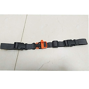 HDHYK Backpack Chest Strap- Nylon - Adjustable Universal (Wolf Grey)