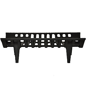 Vestal Black Painted Cast Iron Fireplace Grate