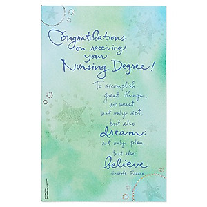 American Greetings Nurse Graduation Card (Nursing Degree)